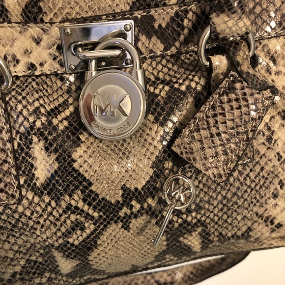 Michael Kors | Bags | Michael Kors Snakeskin Bag | Poshmark
